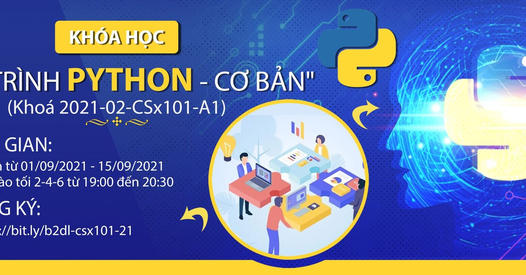 KHÓA HỌC LẬP TRÌNH PYTHON - CƠ BẢN