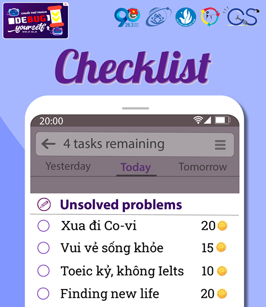“DEBUG YOURSELF” - CHECKLIST 1