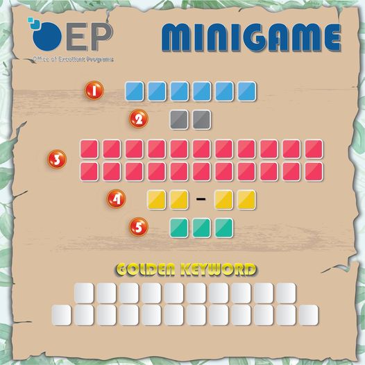 OEP MINI GAME "GOLDEN KEYWORD"
