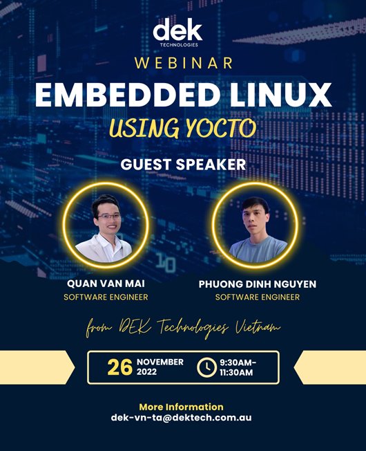 Embedded Linux Using Yocto _ DEK Technologies