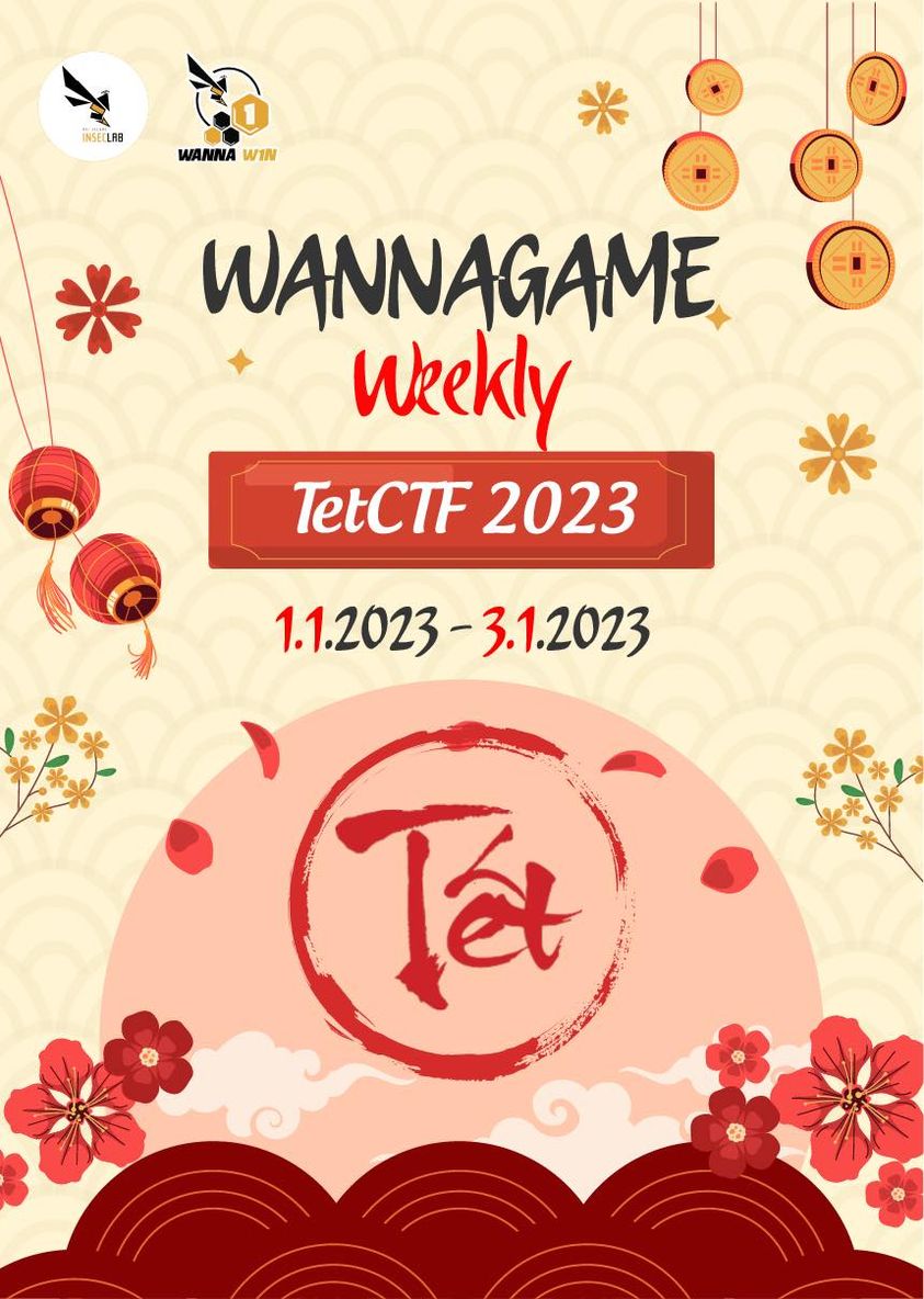 WannaGame Weekly #1 TetCTF 2023