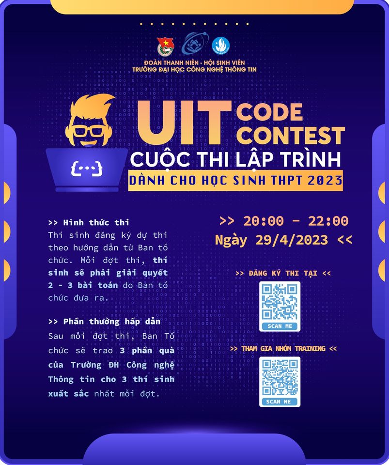 UIT Code Contest 03 - 2023