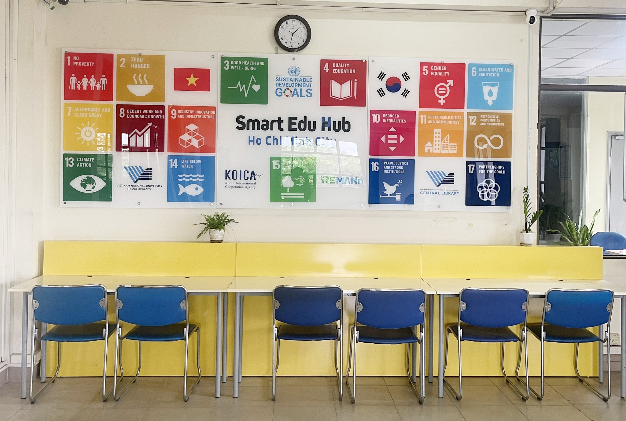 Thông Báo phục vụ phòng Smart Edu Hub