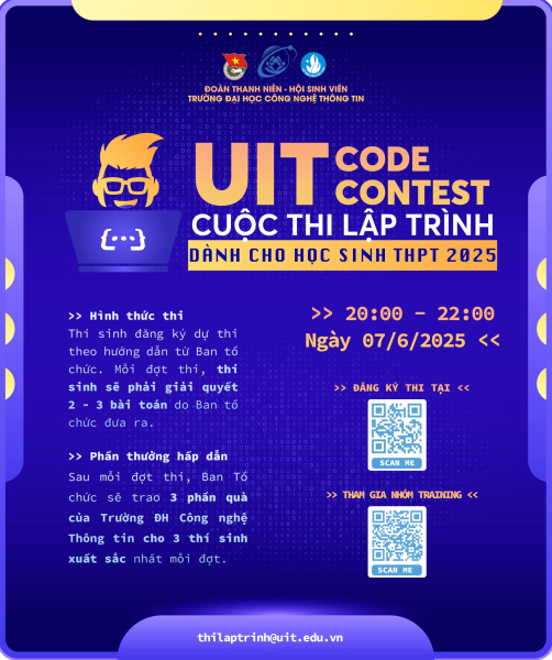 UIT Code Contest đợt 01 - 2025