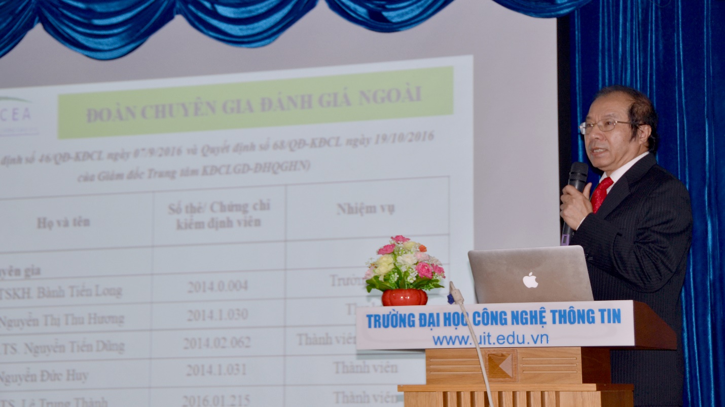 The Closing ceremony of the external assessment at University of ...