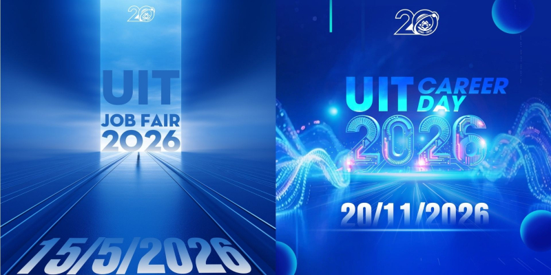 UIT Job Fair 2026 và UIT Career Day 2026: Cơ hội việc làm chờ đón bạn!